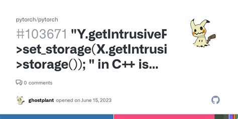 Ygetintrusiveptr Setstoragexgetintrusiveptr Storage In
