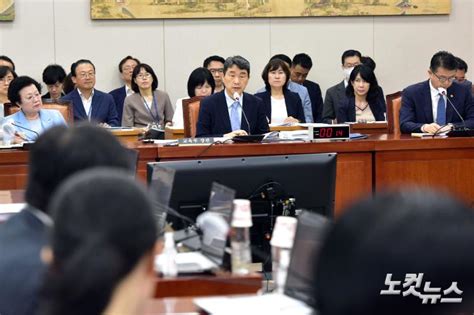 국회 교육위원회 전체회의 노컷뉴스