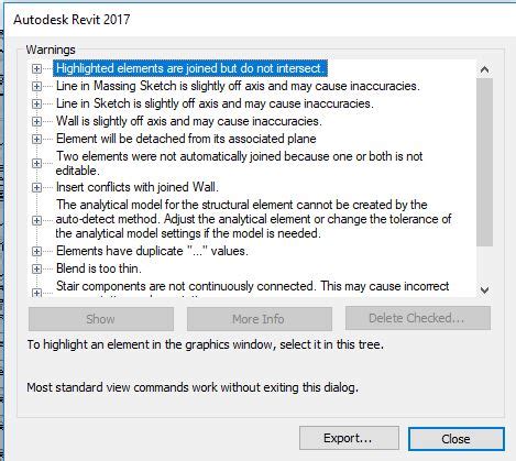 Disable Warnings In Revit Revit Dynamo