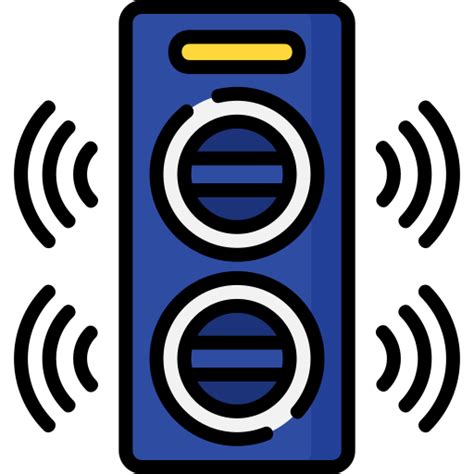 Speaker Special Lineal Color Icon