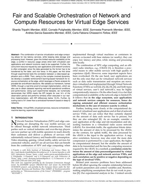 pdf fair and scalable orchestration of network and compute resources