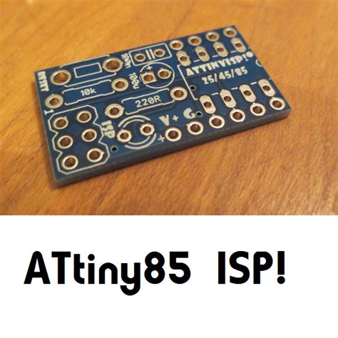 Attiny85 Isp Arduino Compatible Breakout Board Board Only