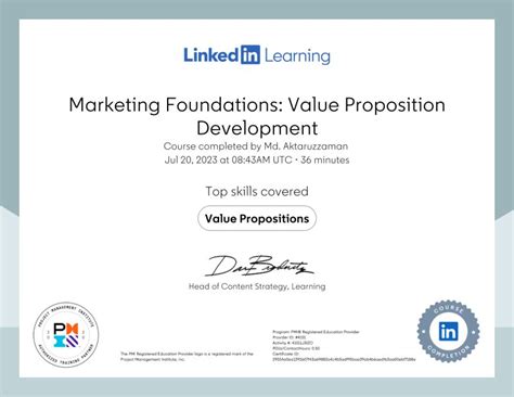md aktaruzzaman on linkedin certificate of completion