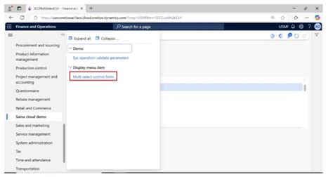How To Create Multi Select Lookup In D365fo Saina Cloud Software Solutions