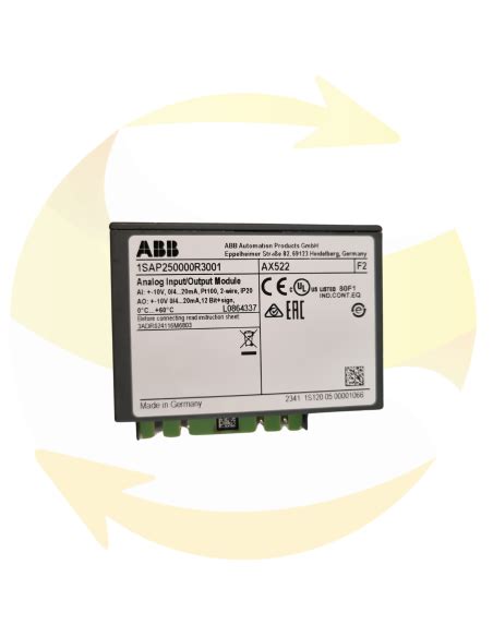 ax522 1sap250000r3001 i o module abb sei