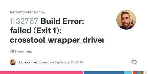 Build Error Failed Exit 1 Crosstoolwrapperdriverisnotgcc