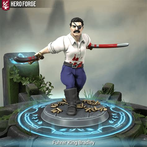 Fuhrer King Bradley Created On Heroforge R Fullmetalalchemist