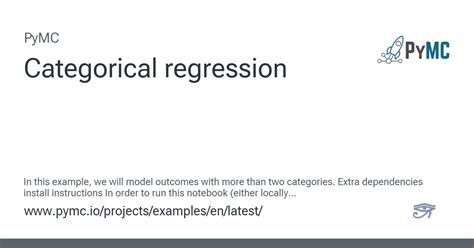 Categorical Regression — Pymc Example Gallery