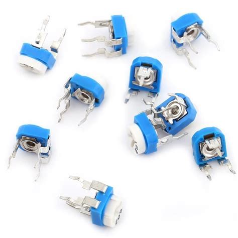 Kit Potentiomètre Résistance Variable Resistance Variable 500 1m Ohms