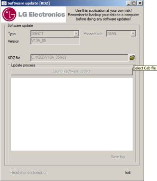 Smartphenom Com LG Firmware How To Install KDZ