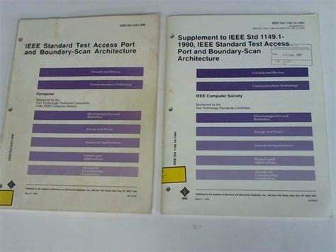 Buy Supplement To Ieee Std 14911 1990 Ieee Standard Test Access Port And Boundary Scan