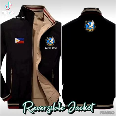 Tfoe Reversible Jacket Embroidered Logo Lazada Ph