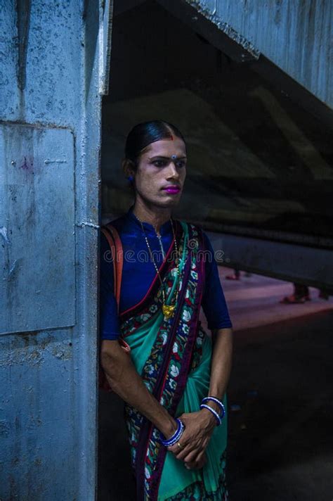 Hijras Third Sex Dressed As Woman At Pushkar Camel Fair India