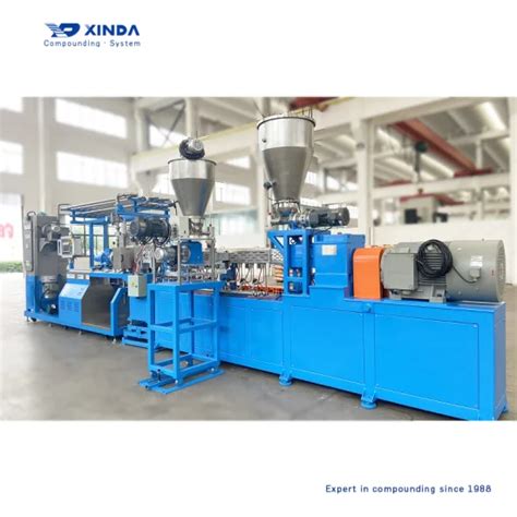 Filler Masterbatch Extrusion Line Pp Pe Compounding Masterbatch Pelletizing Machine