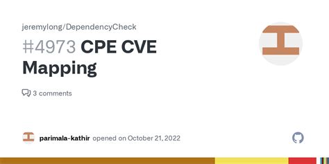 CPE CVE Mapping Issue 4973 Jeremylong DependencyCheck GitHub