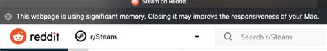 This Webpage Is Using Significant Memory Closing It May Improve The