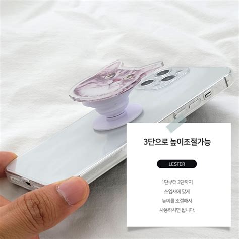 아크릴톡🐶강아지그립톡 고양이 스마트톡 포토톡 아이디어스