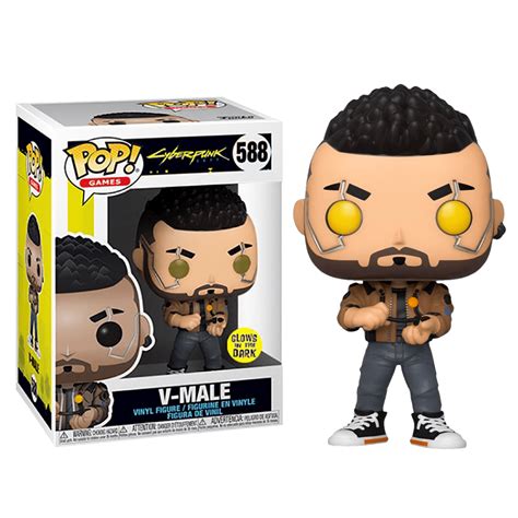 Фигурка Ви мужчина светящийся V Male Gitd Vaulted Эксклюзив
