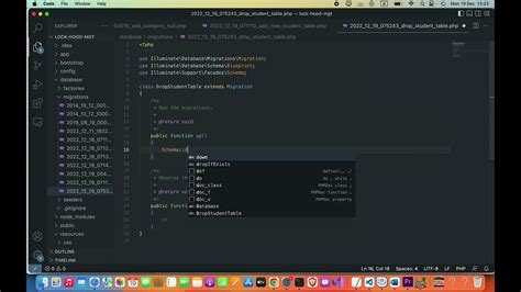 How To Drop Table In Laravel Project Remove Mysql Database Table In