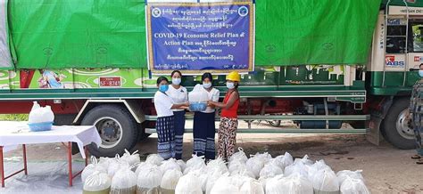 မော်လမြိုင်ကျွန်းမြို့နယ်တွင် ကိုဗစ် ၁၉ စီးပွားရေးကုစားမှုအစီအစဉ်ဖြင့် ပထမအကြိမ် ငါးသားပေါက