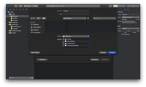 Setting Up An Xcode Project To Develop Cocoa And Cocoa Touch Frameworks Sharing Common Code