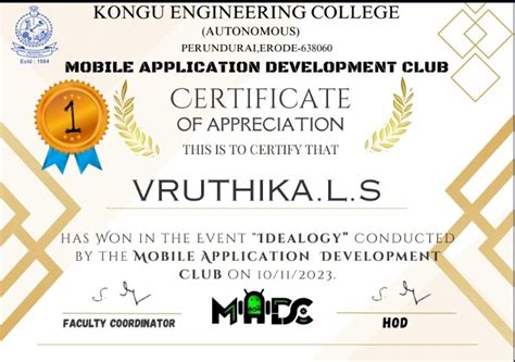 vruthika l s on linkedin paperpresentation firstplace achievement hardwork