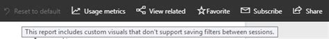why are my power bi persistent filters not working quick tip