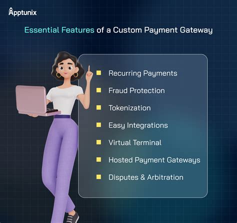 Basic Features Of A Custom Payment Gateway App