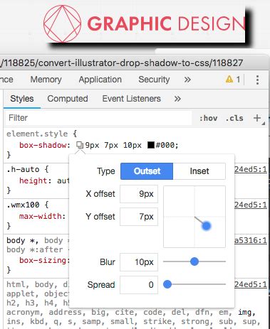Convert Illustrator Drop Shadow To CSS Graphic Design Stack Exchange