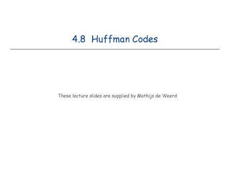 48 Huffman Codes Schemes And Mind Maps Data Structures And