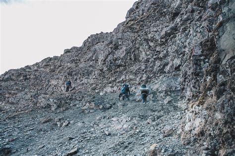 奇萊北壁下屏風山 健行筆記