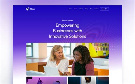 Flexi Website Page Template For Webflow Flexi Website Page Template For Webflow