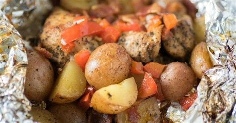 Grilled Spiced Chicken Potato Foil Packs Noshing With The Nolands