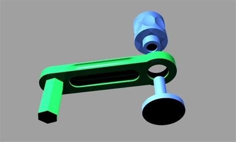3d printed add the outer ring and the crank to turn peristaltic pump