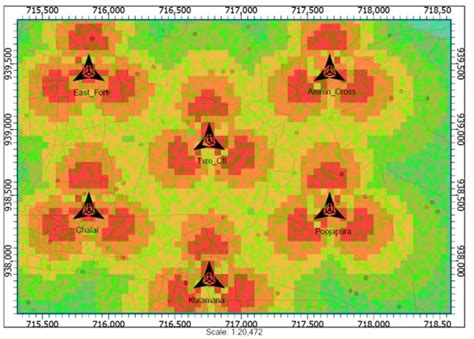 Traffic Simulation Of LTE A Network The Traffic Simulation Of The Download Scientific Diagram
