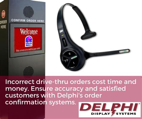 delphi display systems on linkedin order confirmation screens are