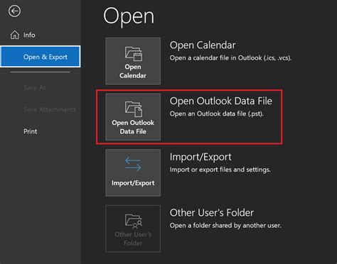 How To Create And Link An Outlook Data File ITS Virtual Helpdesk