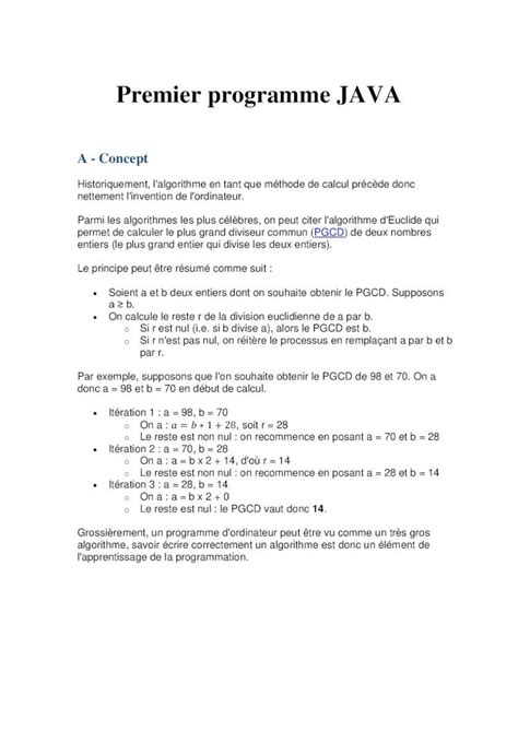 pdf premier programme java freelepoittevin olivier free fr java javapremiersprogrammes pdf