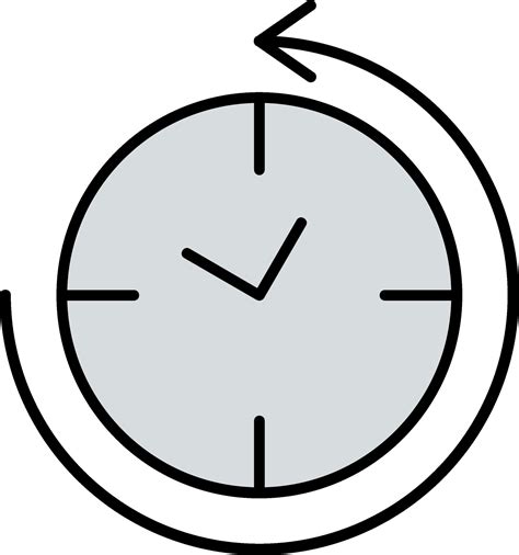 Anti Clockwise Line Filled Icon 36738949 Vector Art At Vecteezy