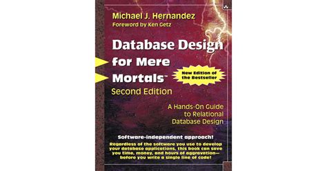 what are business rules database design for mere mortals™ a hands