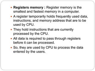Basic Computer Organization Class 11 Pptx