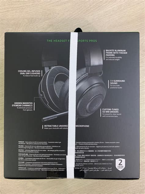 Razer Kraken Multi Platform Wired Gaming Headset Computers Tech Parts Accessories Other