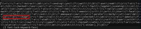 Package Is Highlighted As A Keyword · Issue 158 · Emacs Csharpcsharp Mode · Github