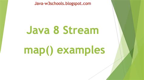 Java Stream Map Examples Stream Conversions JavaProgramTo Com