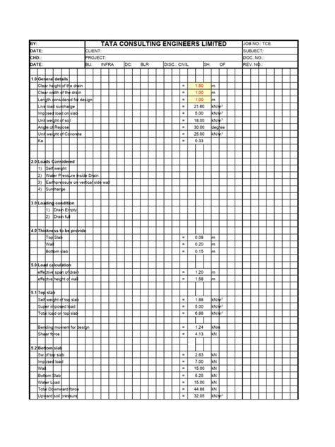 Drain And Culvert Design Pdf Youngs Modulus Elasticity Physics