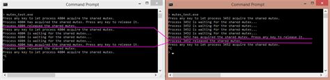 Windows How To Have Processes Not Threads In C Synchronize File System Access Stack Overflow