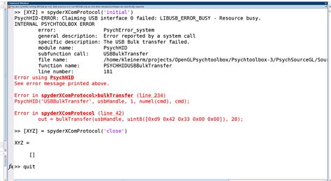 Request Help In Implementing Bulk Transfer In PsychHID Bugs
