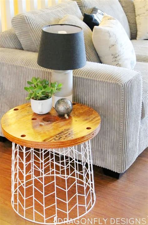 Creative DIY Side Tables HomeMydesign