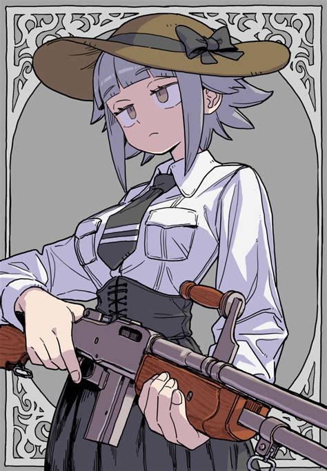 Mizuno Okn Original Check Weapon Commission Highres Skeb Commission Weapon Request