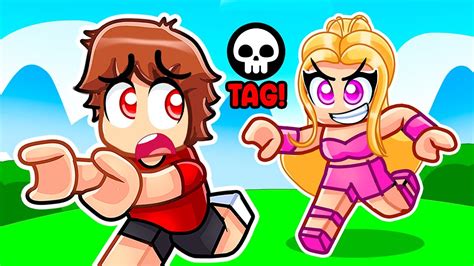 Techy Plays Tag In Roblox With My Crazy Fan Girls Youtube